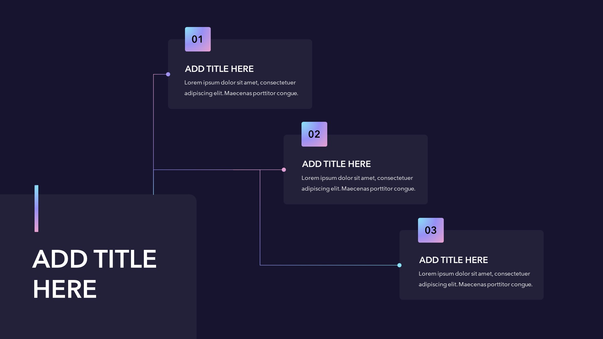 Futuristic Business PowerPoint Presentation Template, Dark Mode ...