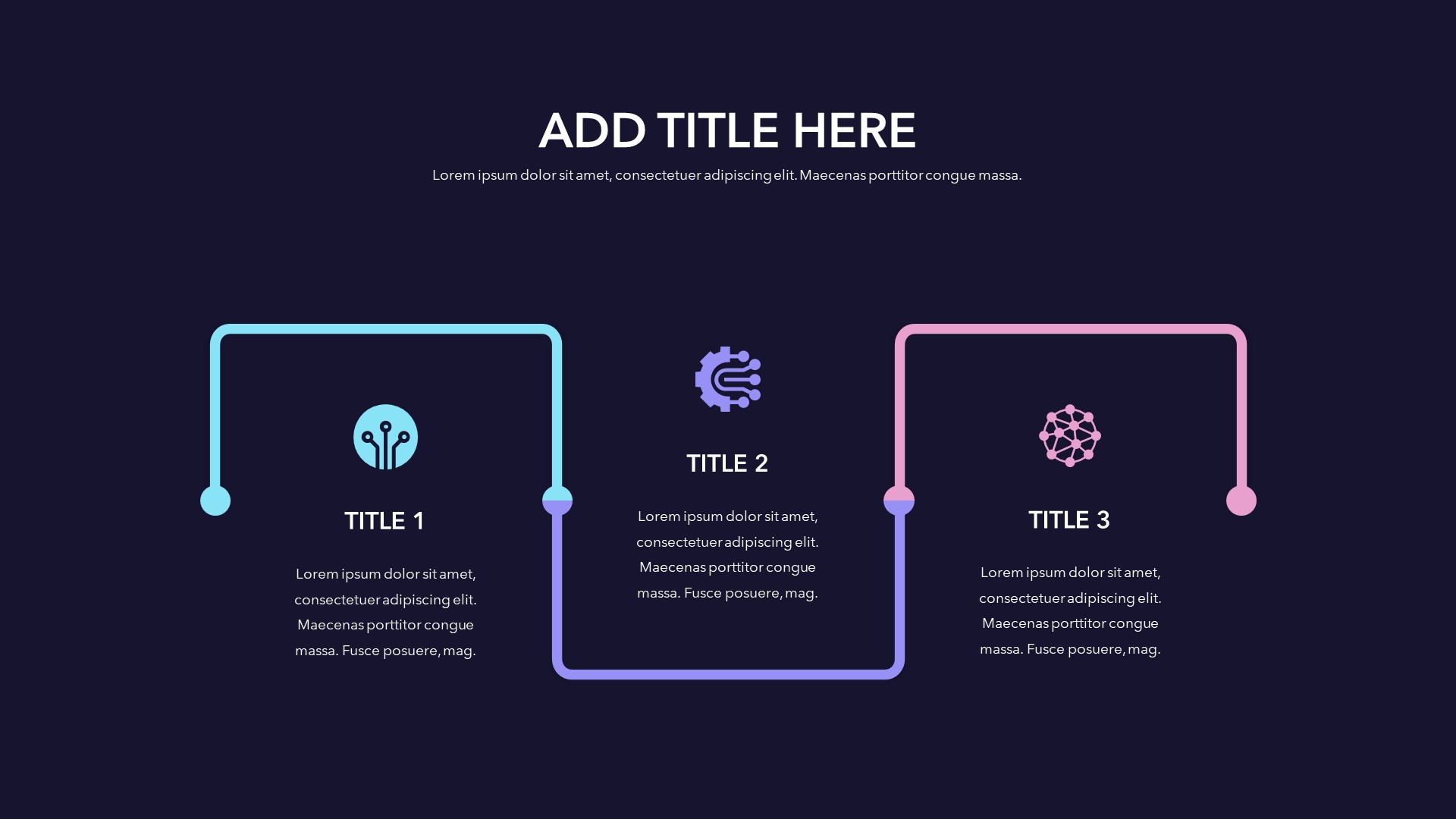 Futuristic Business PowerPoint Presentation Template, Dark Mode ...