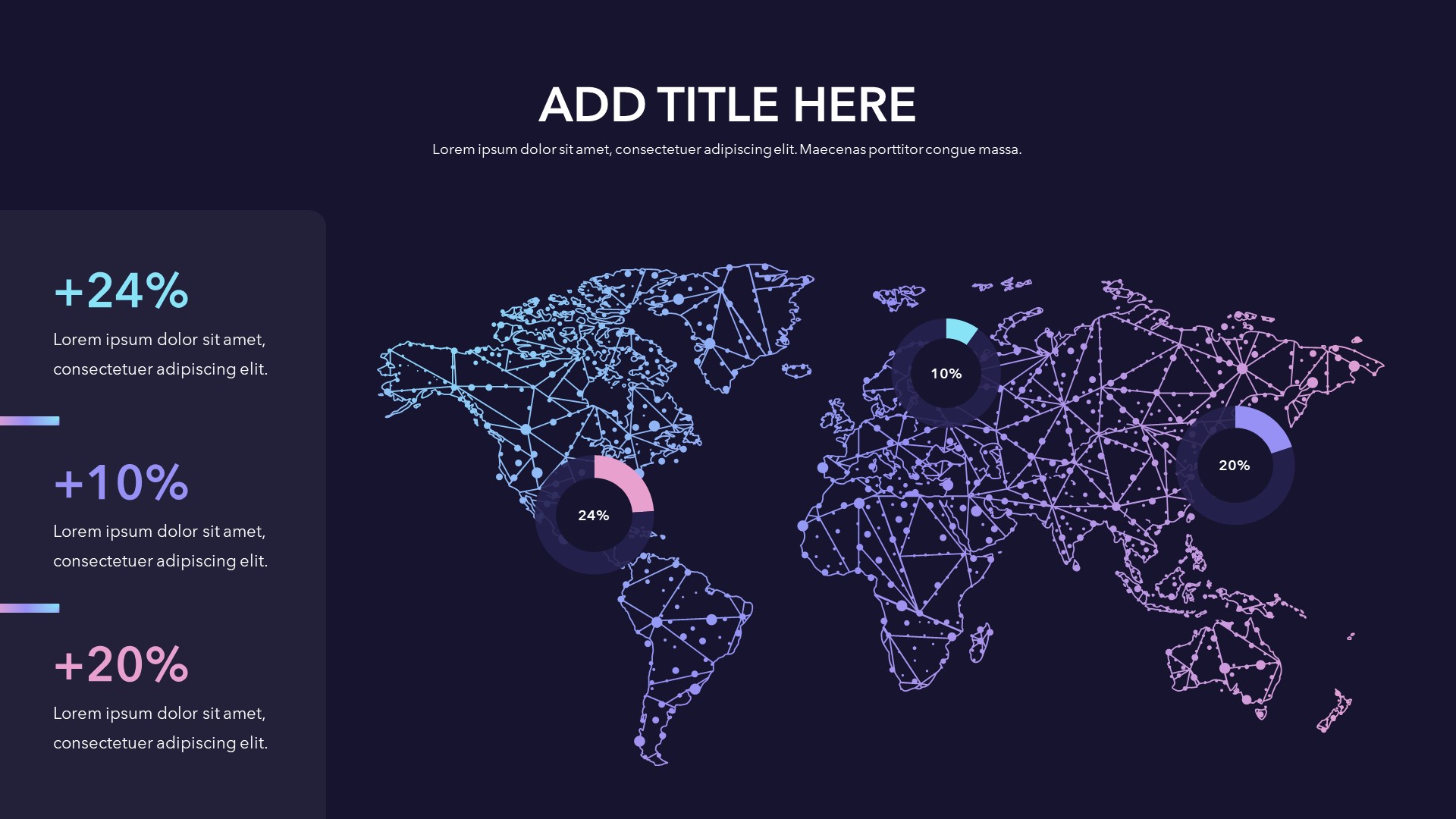 Futuristic Business PowerPoint Presentation Template, Dark Mode ...