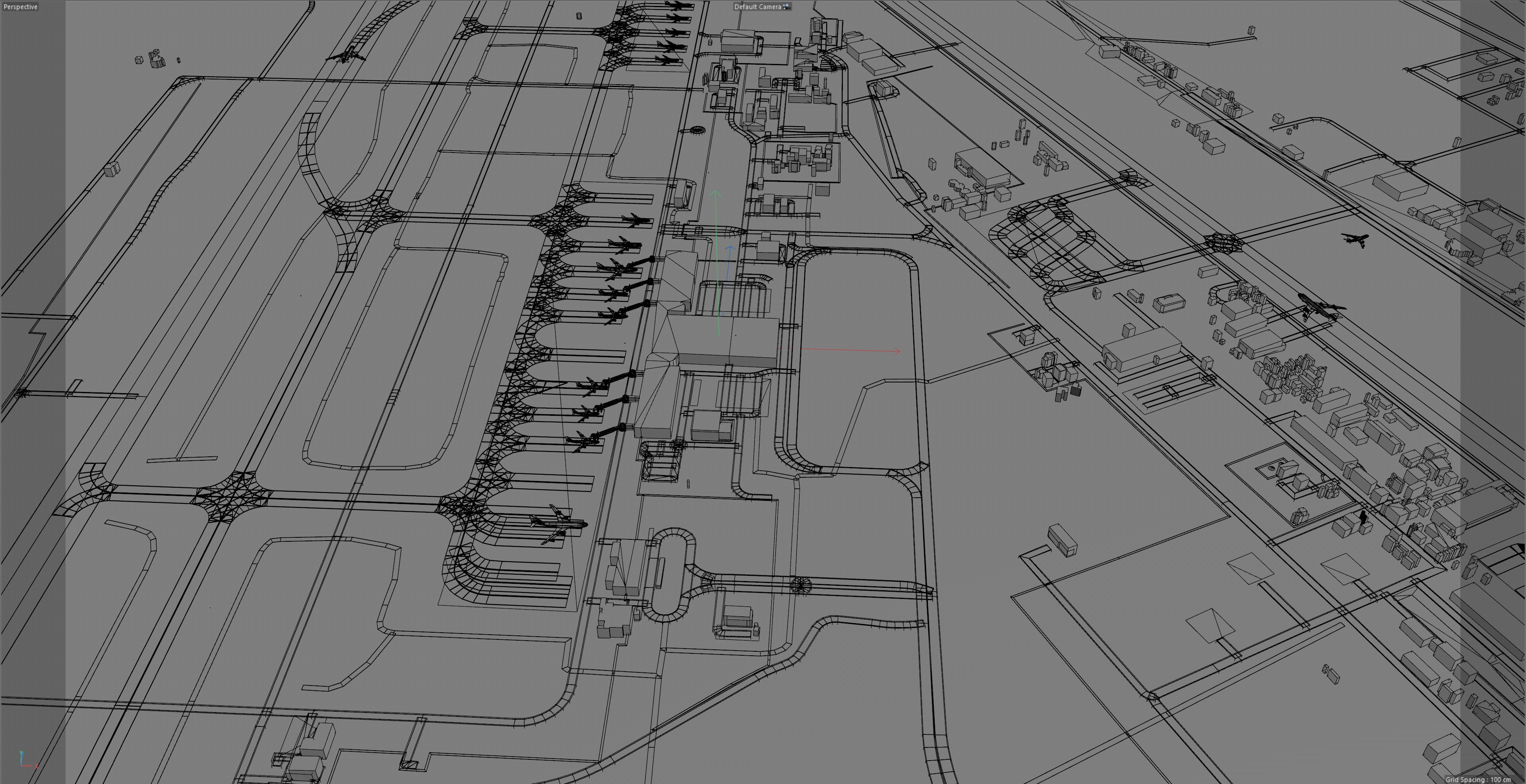 Erbil Airport 3d model 10km by TurboCG | 3DOcean