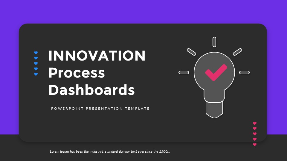 Innovation Process Dashboards PowerPoint Presentation Template ...