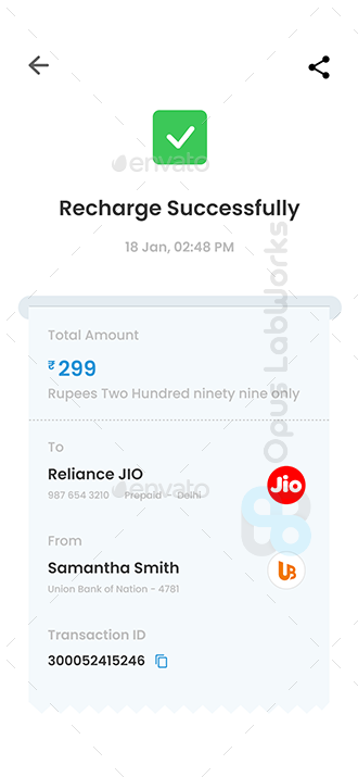 Online Payment App UI | Booking & Recharge App | Money Transfer App UI ...
