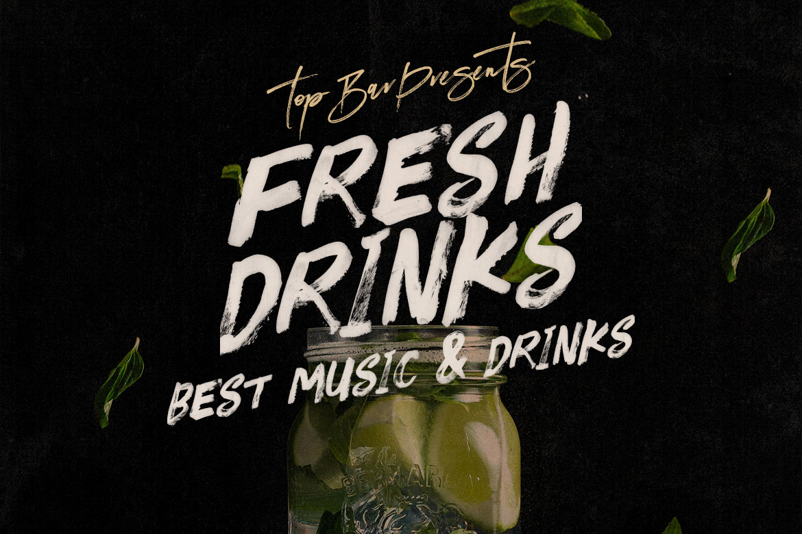 Hazel Brush & SVG Font, Fonts | GraphicRiver