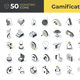 50 Gamification Isometric Icons, Icons | GraphicRiver