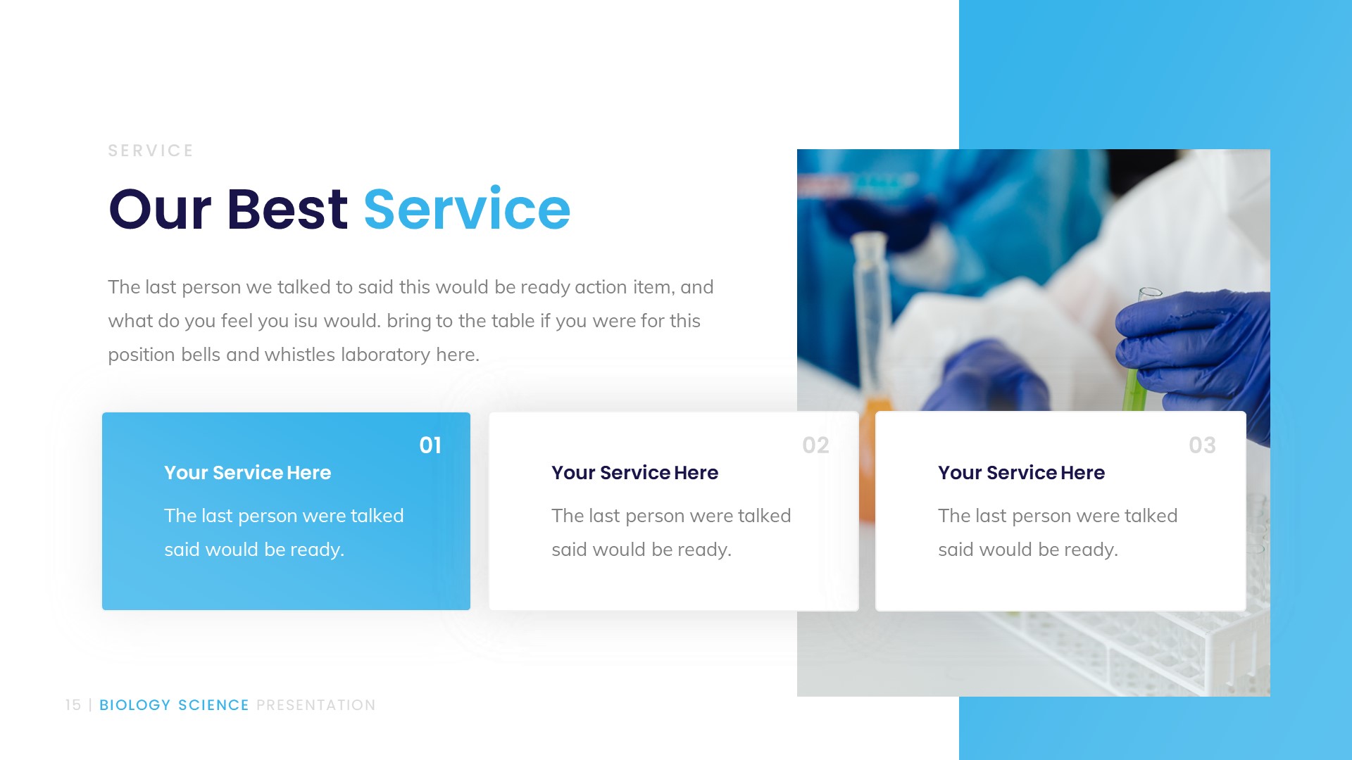 Edulabs - Biology Science PowerPoint Template, Presentation Templates