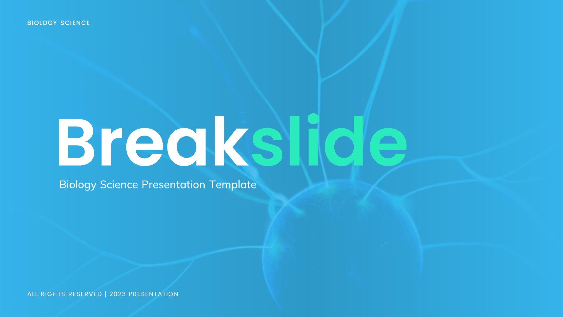 Edulabs - Biology Science PowerPoint Template, Presentation Templates