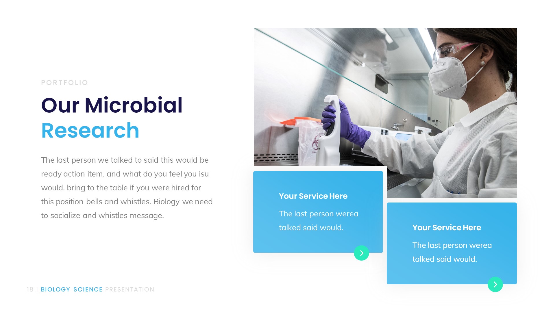Edulabs - Biology Science PowerPoint Template, Presentation Templates