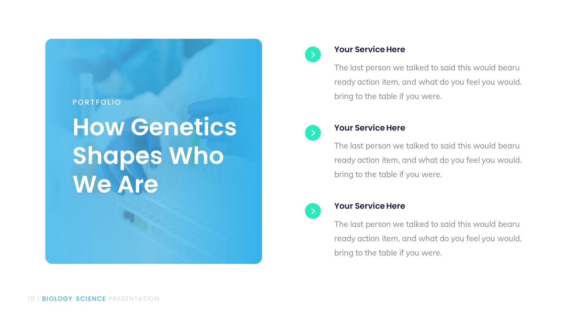 Edulabs - Biology Science PowerPoint Template, Presentation Templates