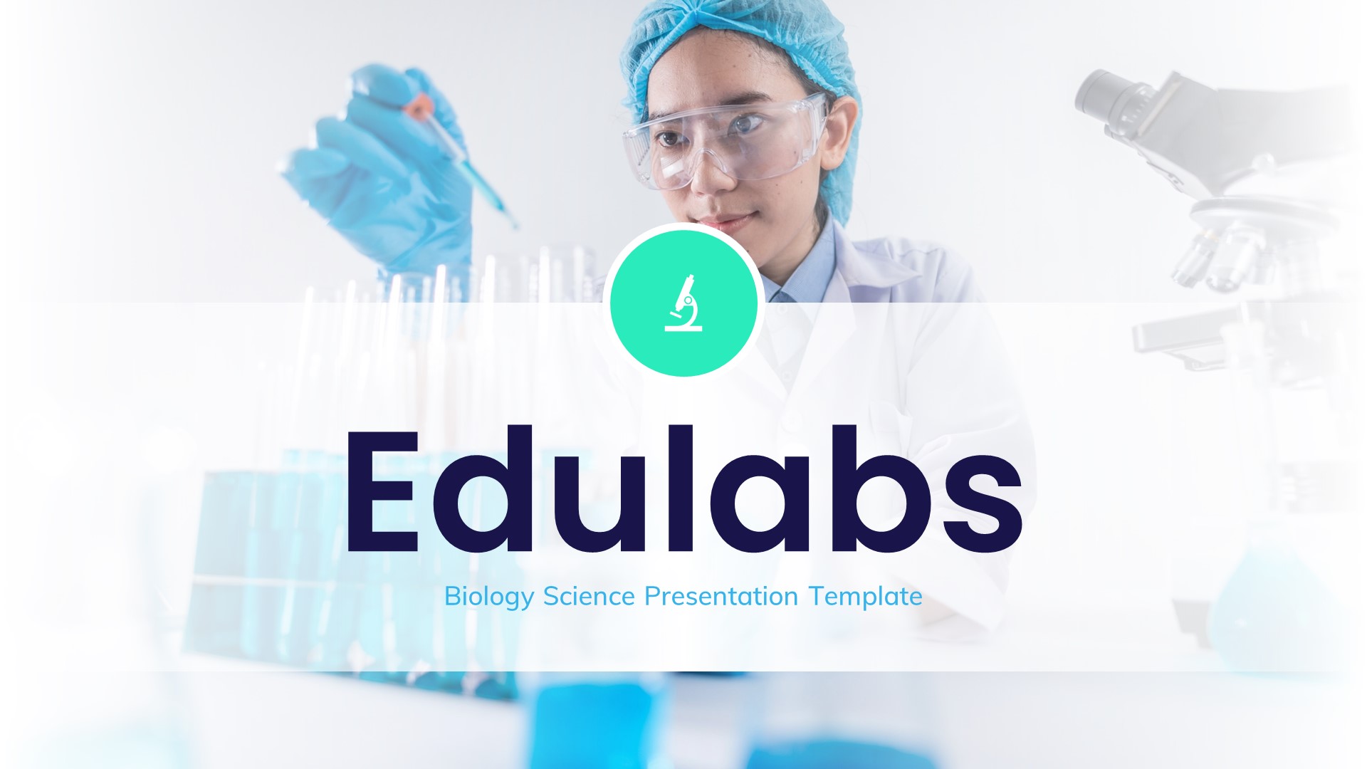 Edulabs - Biology Science PowerPoint Template, Presentation Templates