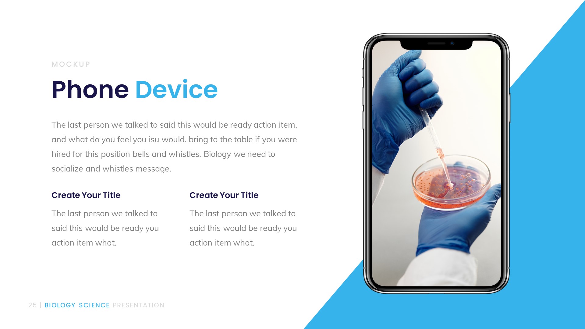 Edulabs - Biology Science PowerPoint Template, Presentation Templates