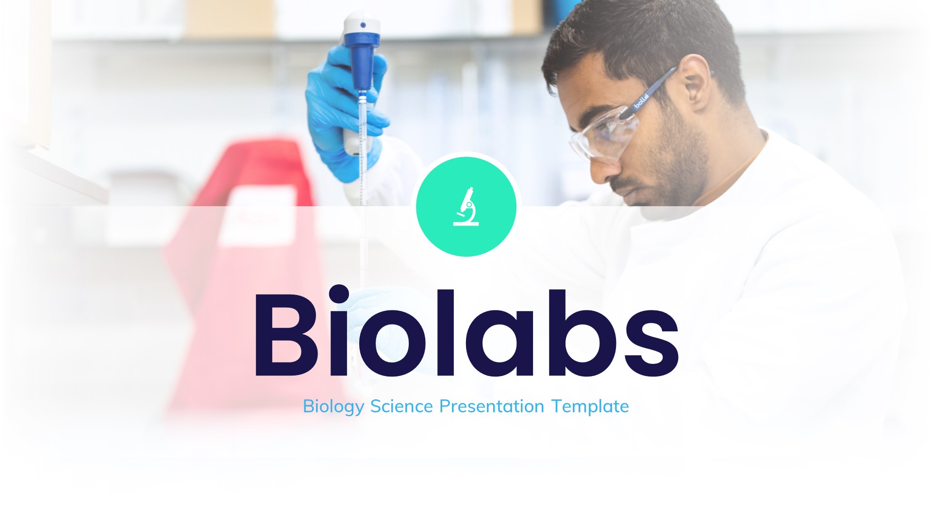 Edulabs - Biology Science PowerPoint Template, Presentation Templates