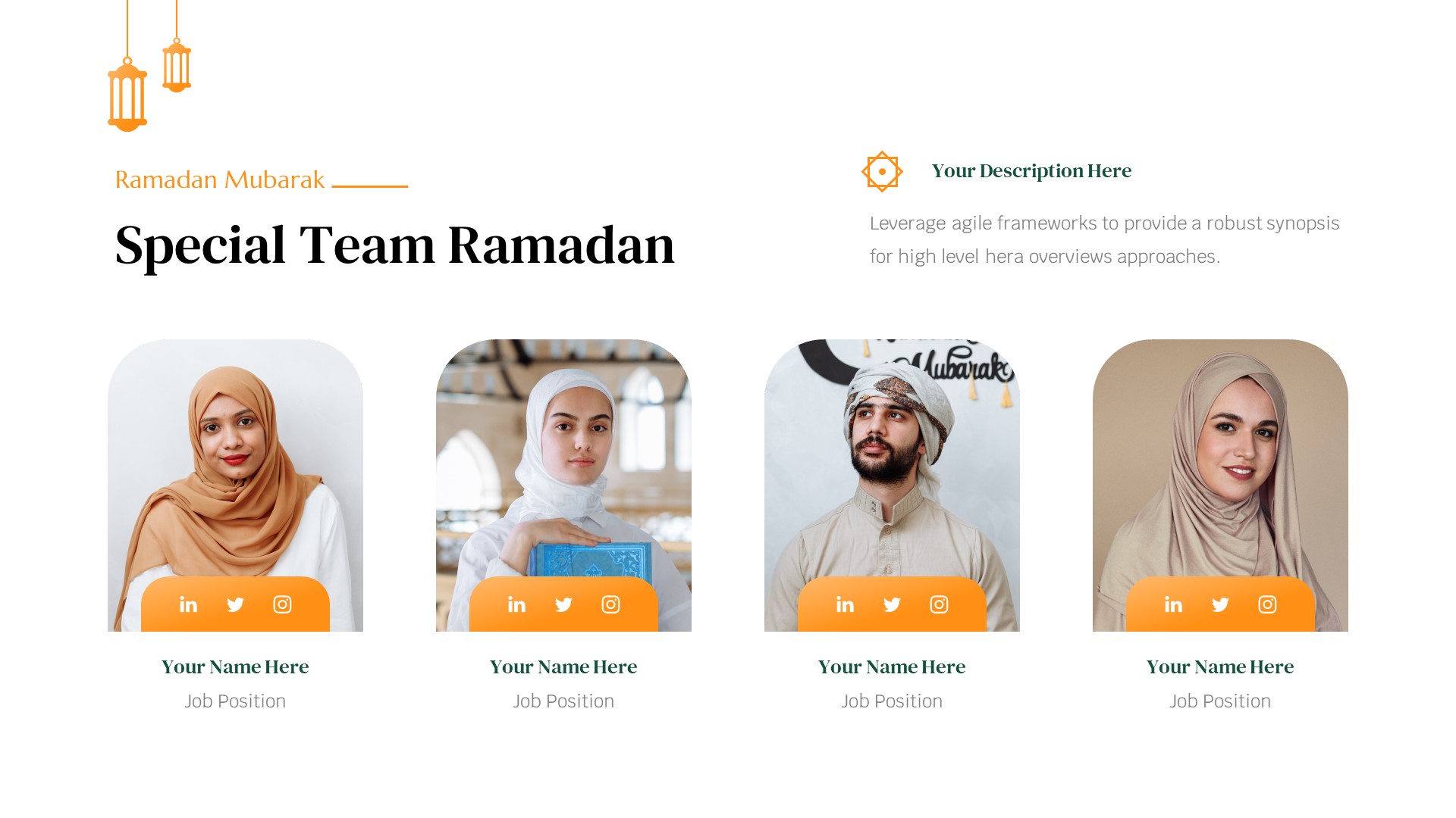 Ramadan Islamic Google Slides Template, Presentation Templates ...