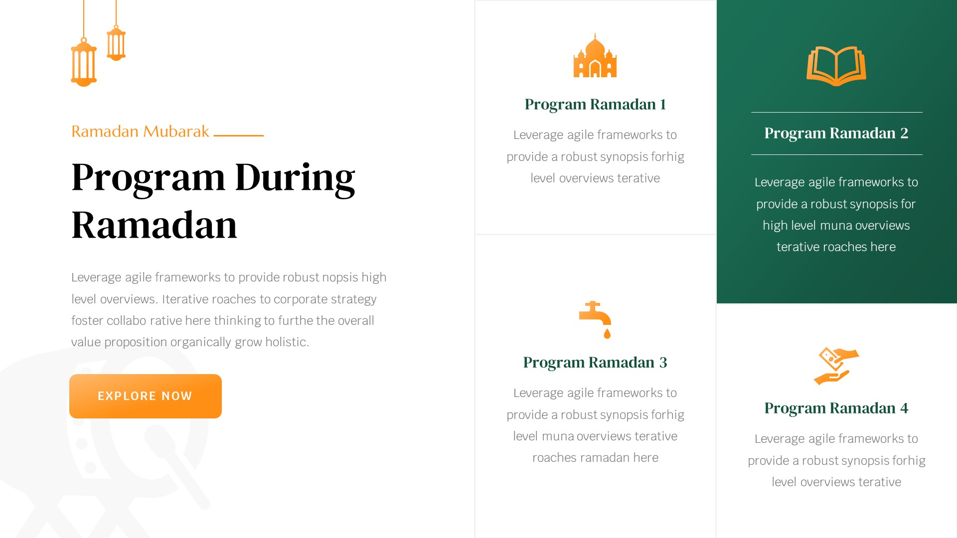 Ramadan Islamic Google Slides Template, Presentation Templates ...