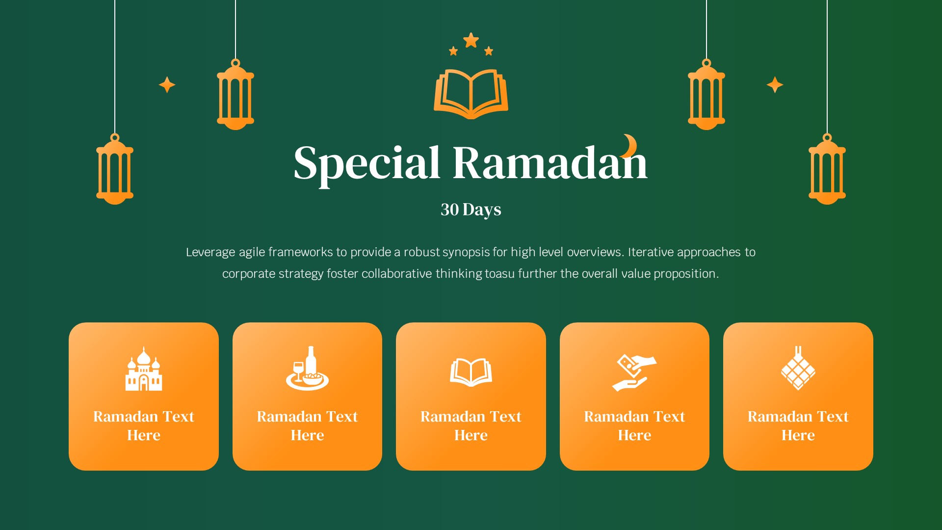 Ramadan Islamic Google Slides Template, Presentation Templates ...