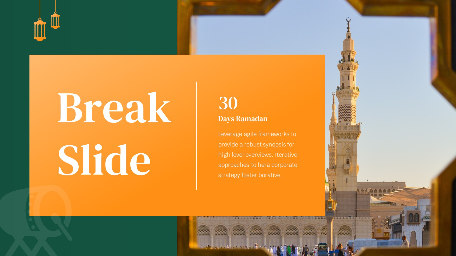 Ramadan Islamic Google Slides Template, Presentation Templates ...