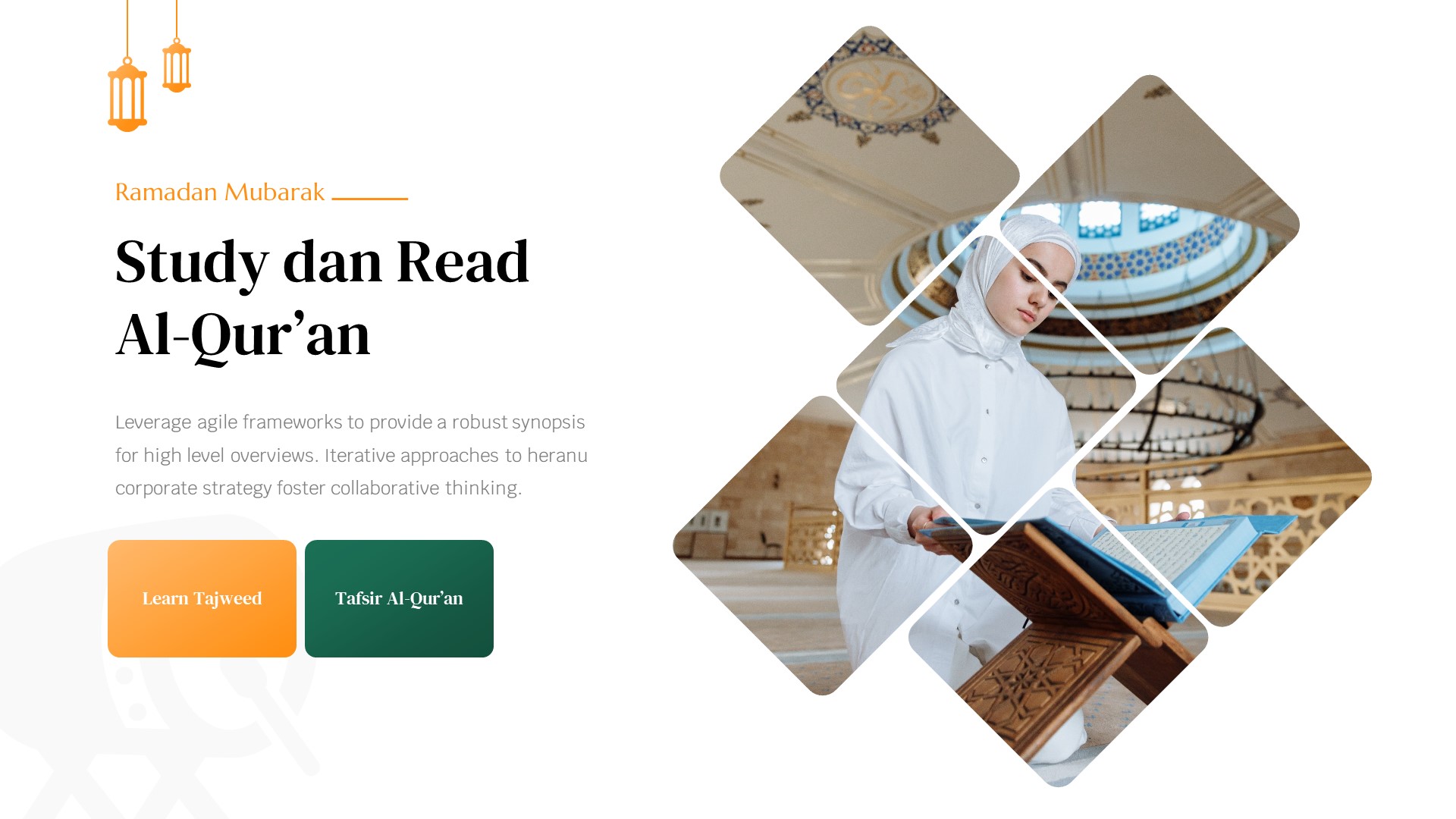 Ramadan Islamic Google Slides Template, Presentation Templates ...