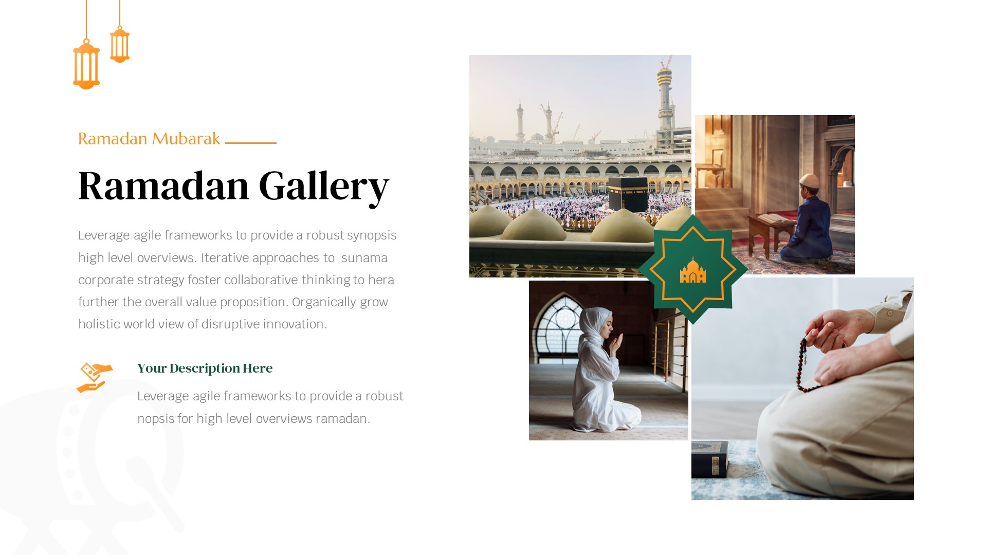 Ramadan Islamic Google Slides Template, Presentation Templates ...