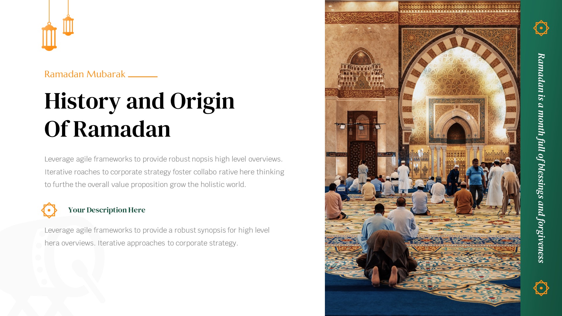 Ramadan Islamic Google Slides Template, Presentation Templates ...