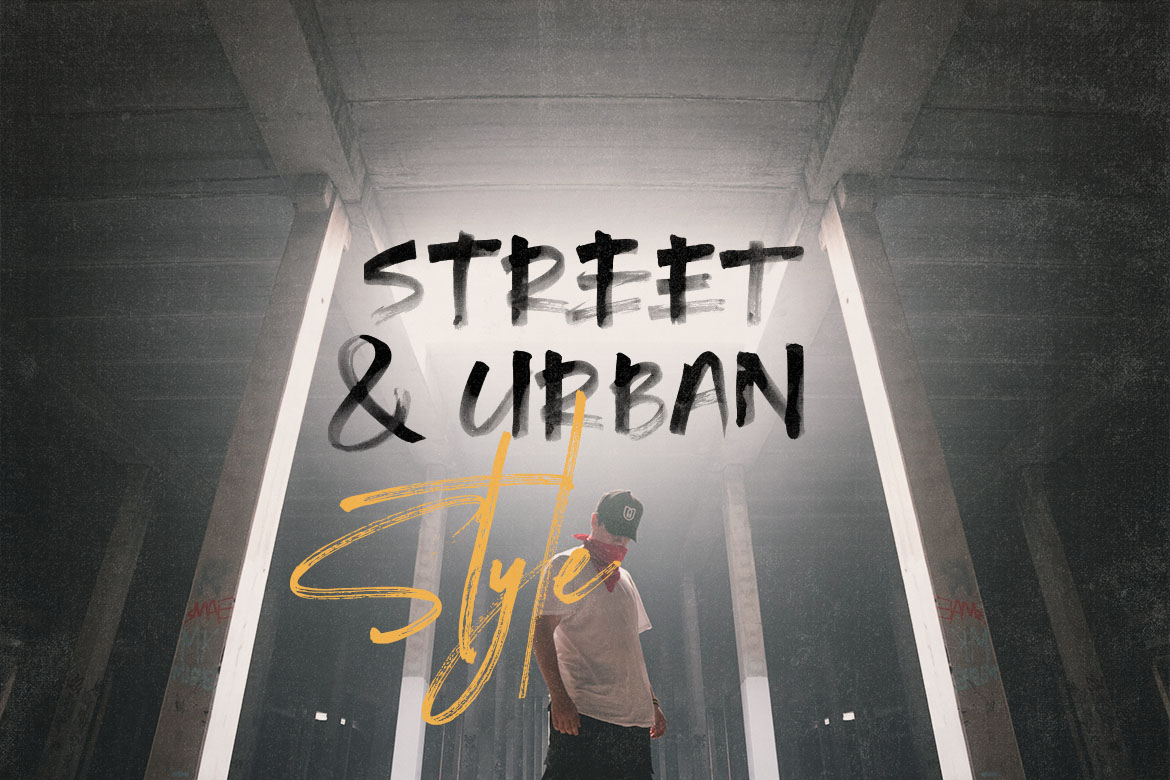 Laser Brush & SVG Font, Fonts | GraphicRiver