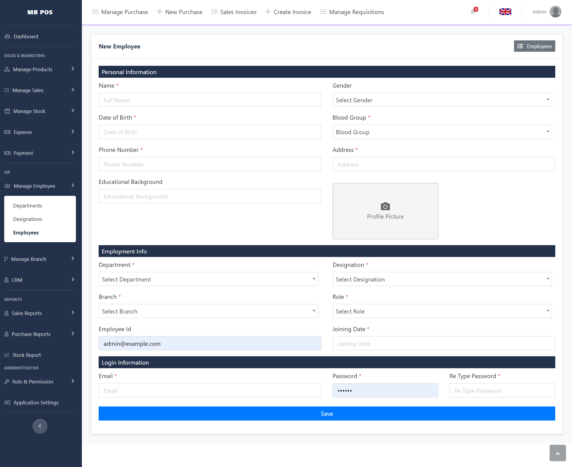 MB POS Inventory & Stock Management System by devintime | CodeCanyon