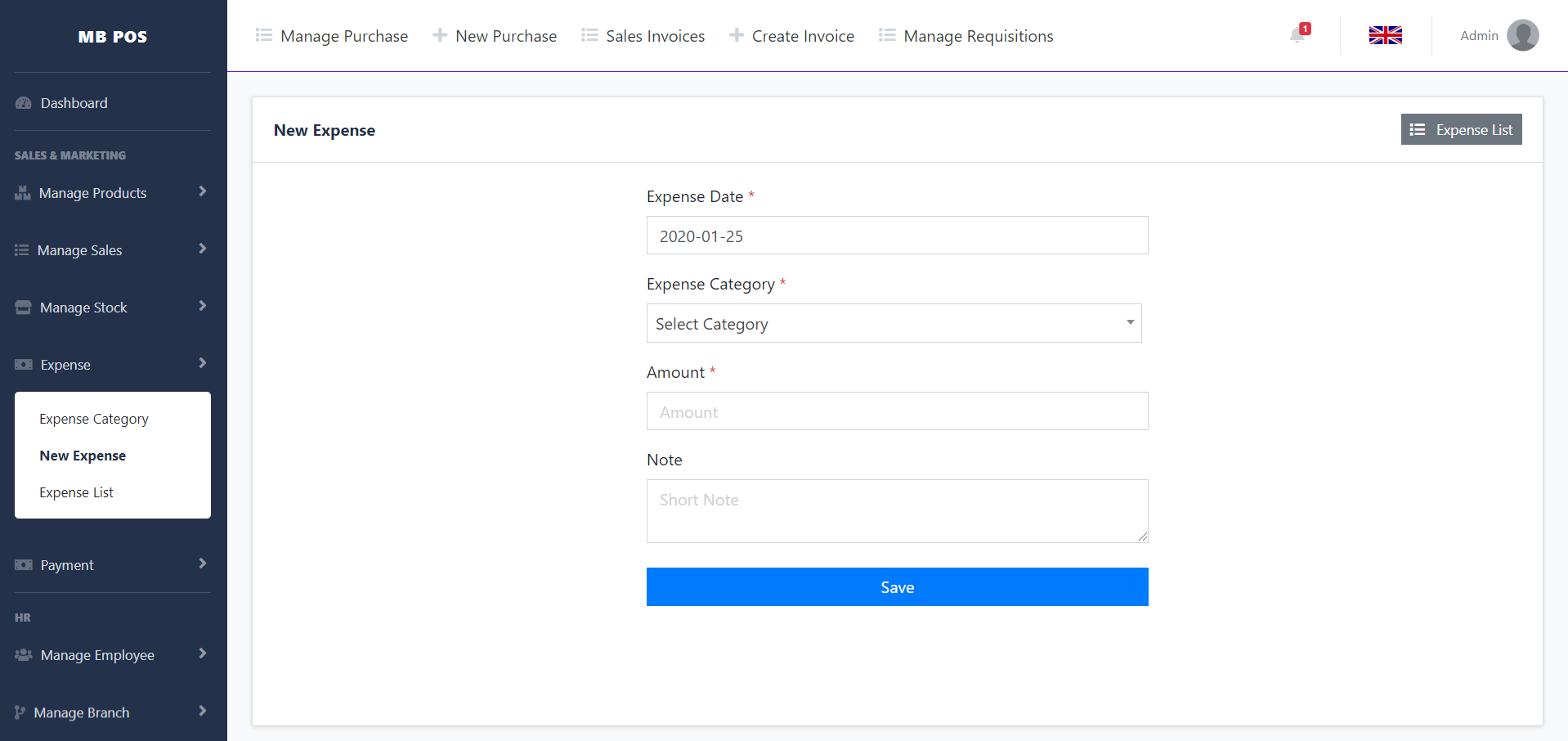 MB POS Inventory & Stock Management System by devintime | CodeCanyon