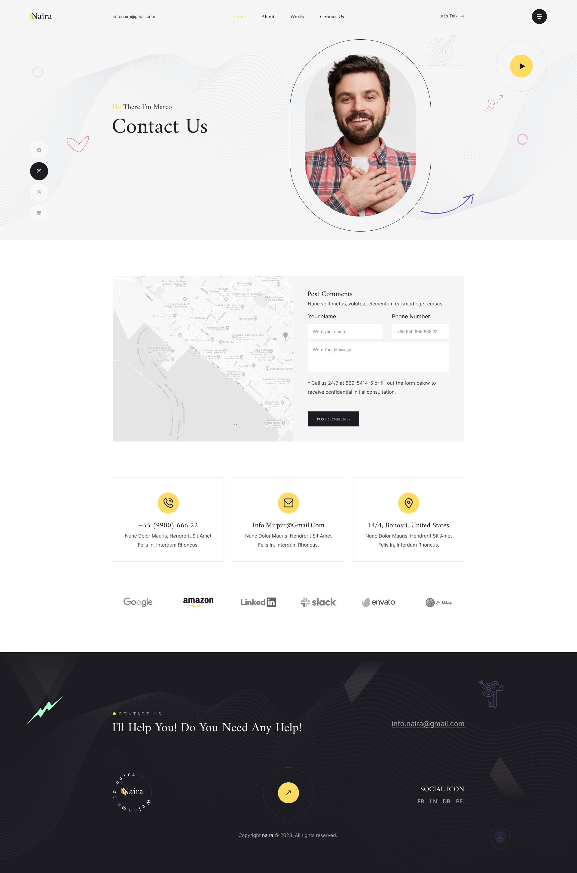 Naira - Creative Agency Figma Template by thimshop | ThemeForest