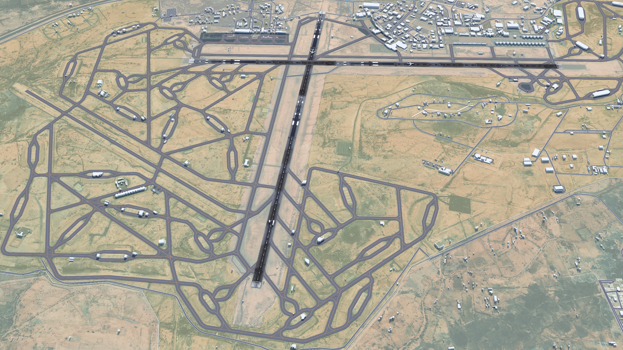 Taif Airport 3d model 12km by TurboCG | 3DOcean