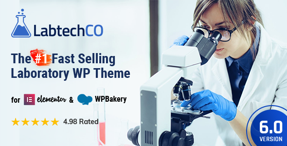 LabtechCO | Laboratory & Science Research WordPress Theme by themeStek