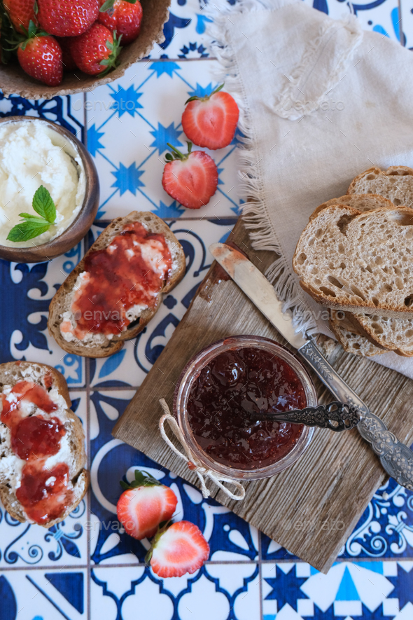 rustic breakfast Stock Photo by imagescosy | PhotoDune
