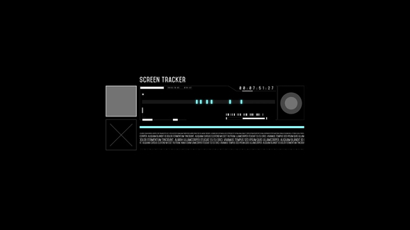 HUD Screen Tracker 1, After Effects Project Files | VideoHive
