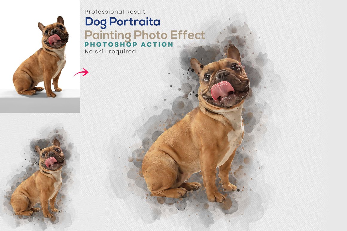 Dog Portrait Painting, Add-ons | GraphicRiver