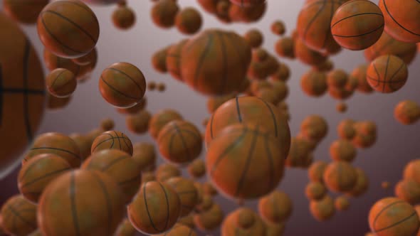 Multiple Basketball Sports Background Grey, Motion Graphics | VideoHive
