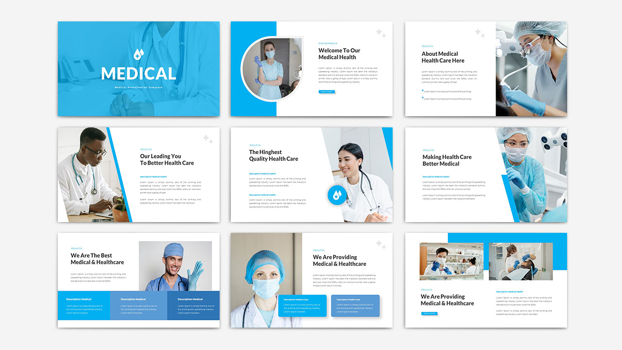 Medical PowerPoint Template, Presentation Templates | GraphicRiver