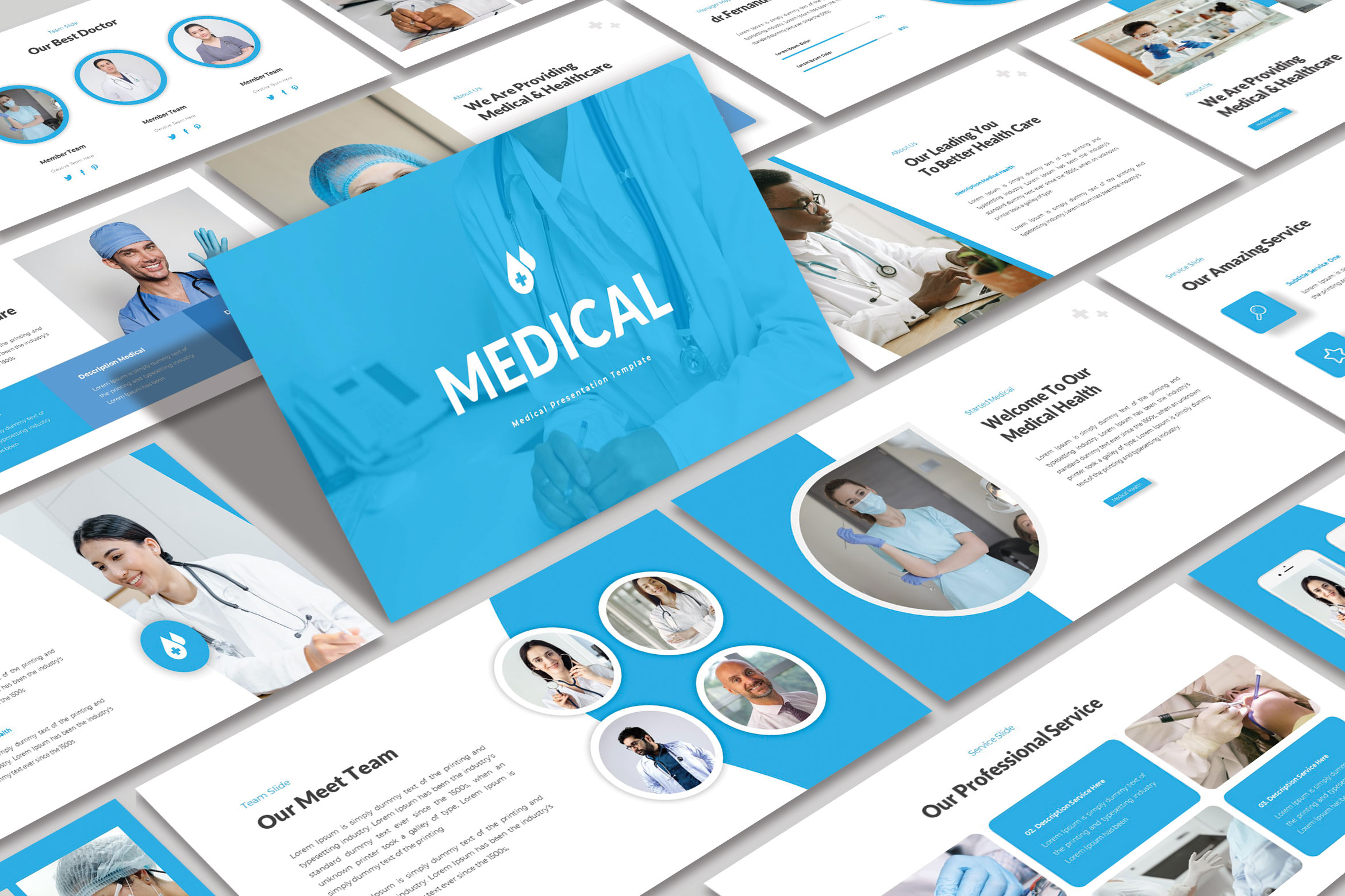 Medical Keynote Template, Presentation Templates | GraphicRiver