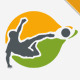 Soccer Fans Logo, Logo Templates | GraphicRiver
