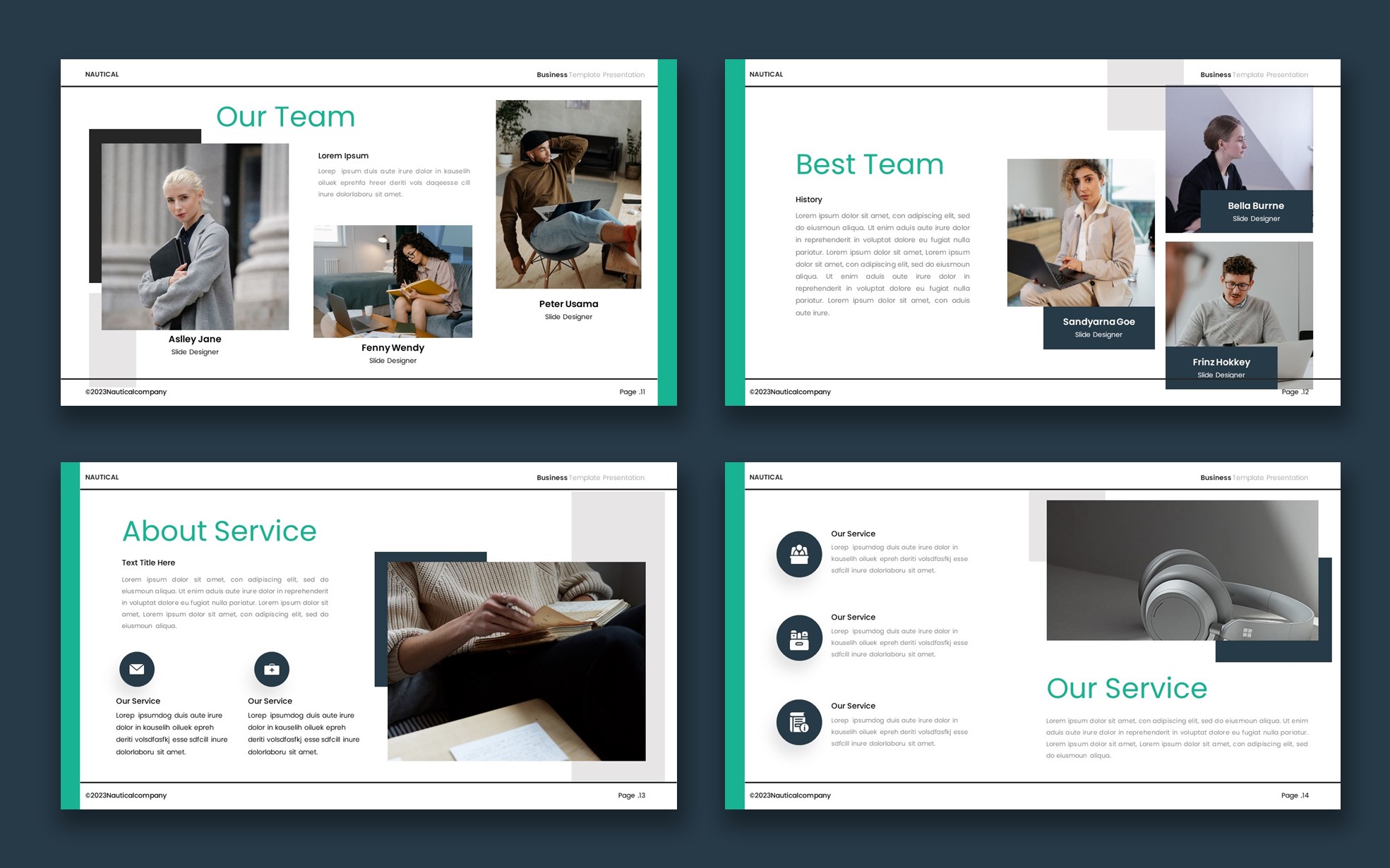 Nautical - Business PowerPoint Template, Presentation Templates ...