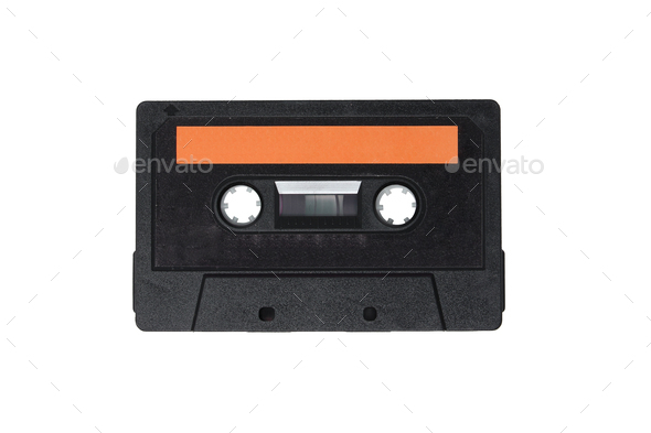 cassette audio texture isolated retro vintage tape Stock Photo by CCpreset