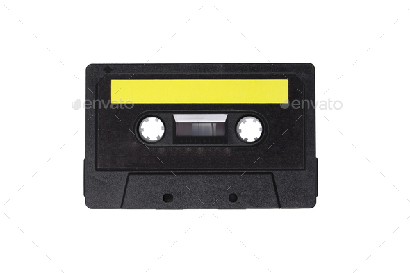 cassette audio texture isolated retro vintage tape Stock Photo by CCpreset