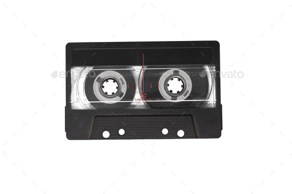 cassette audio texture isolated retro vintage tape Stock Photo by CCpreset