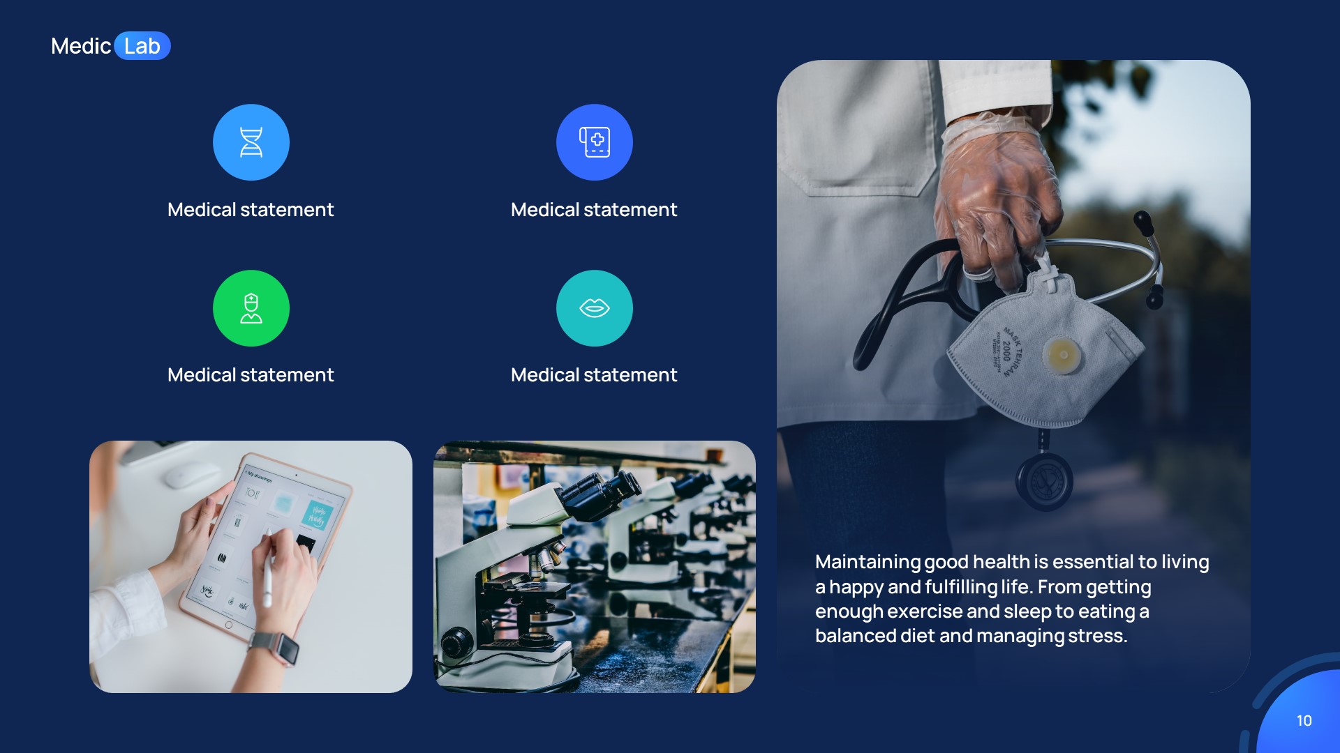 Medic Lab Medical PowerPoint Template, Presentation Templates ...