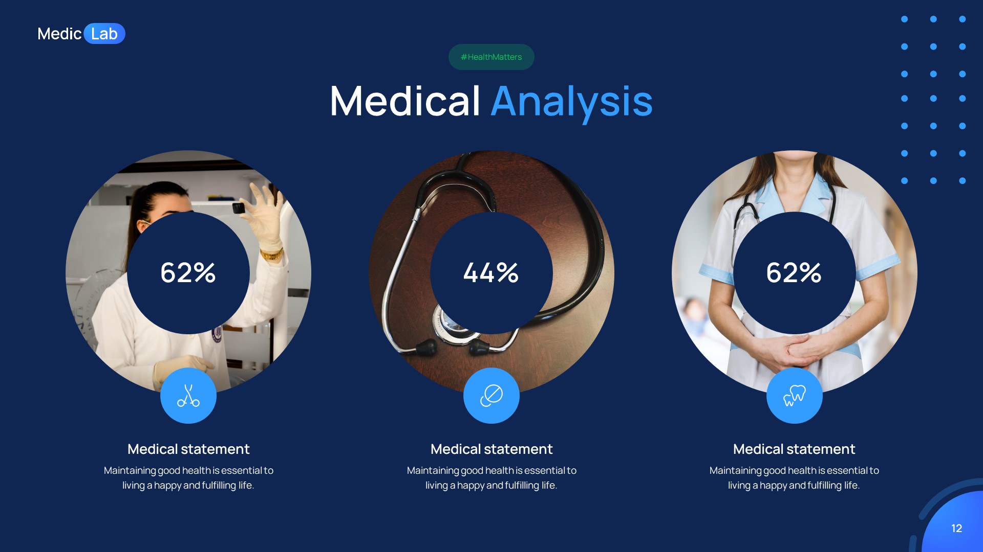 Medic Lab Medical PowerPoint Template, Presentation Templates ...
