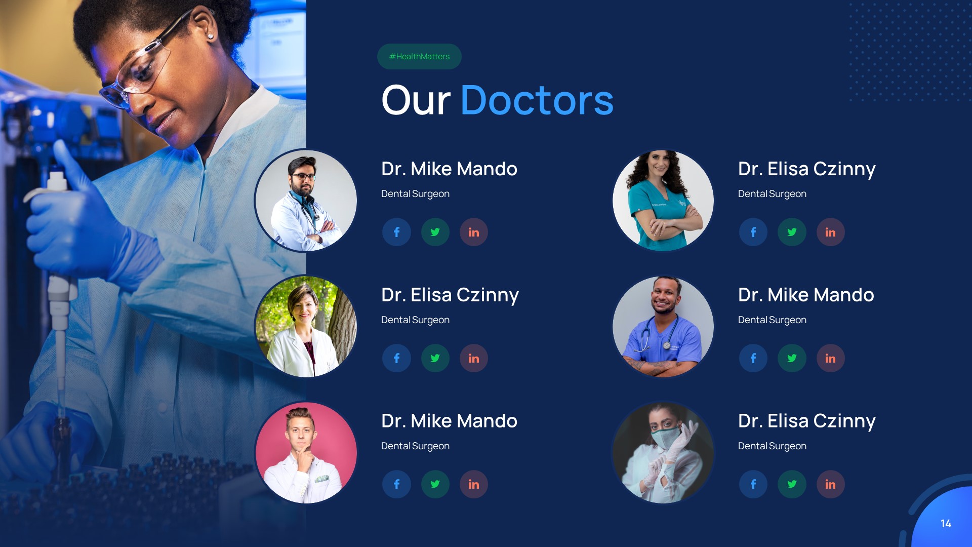 Medic Lab Medical PowerPoint Template, Presentation Templates ...