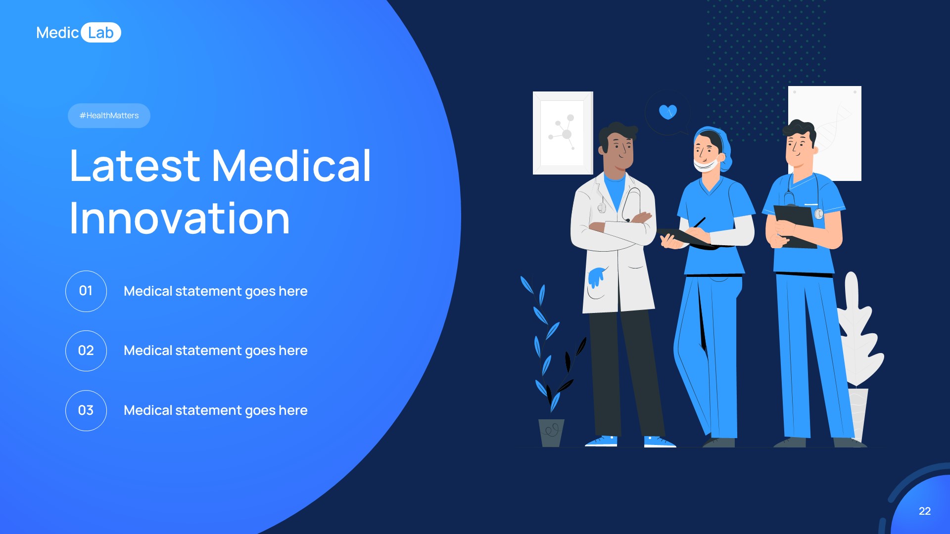 Medic Lab Medical PowerPoint Template, Presentation Templates ...