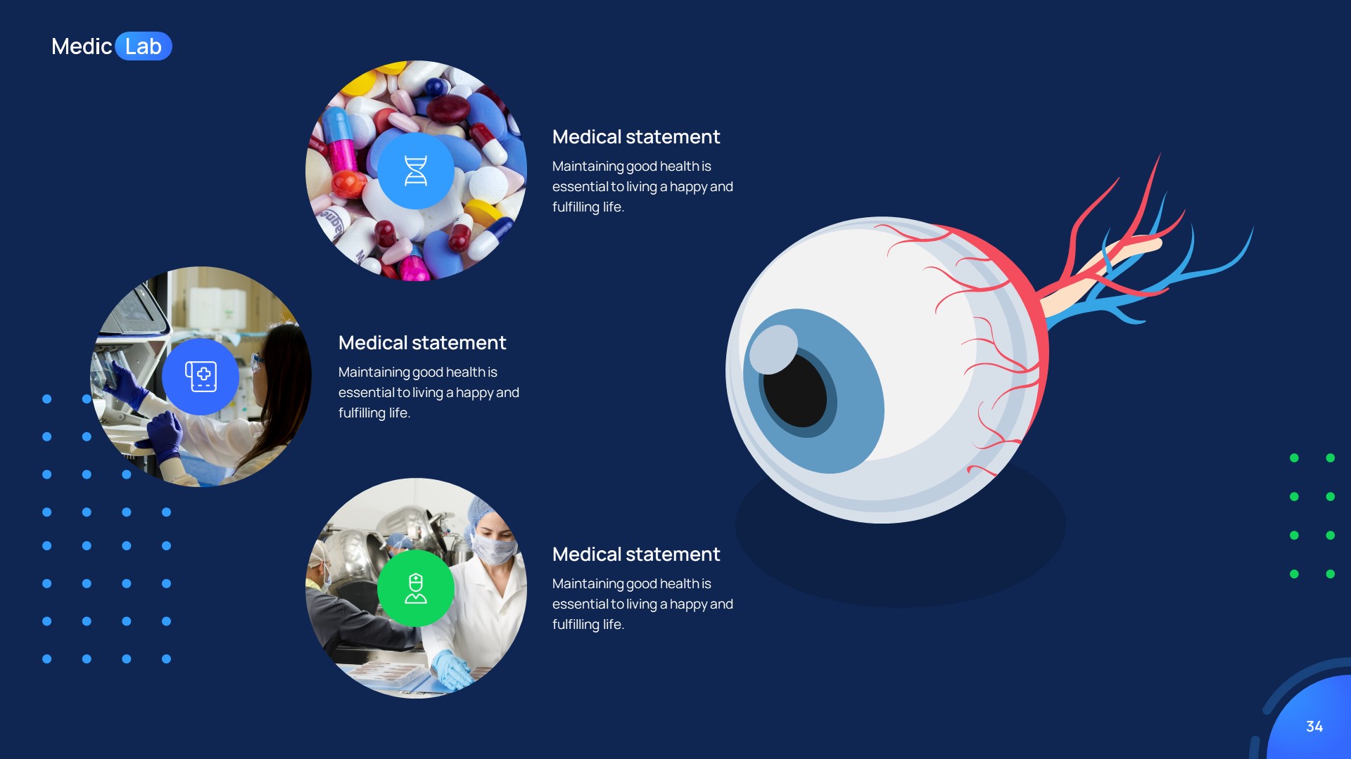 Medic Lab Medical PowerPoint Template, Presentation Templates ...