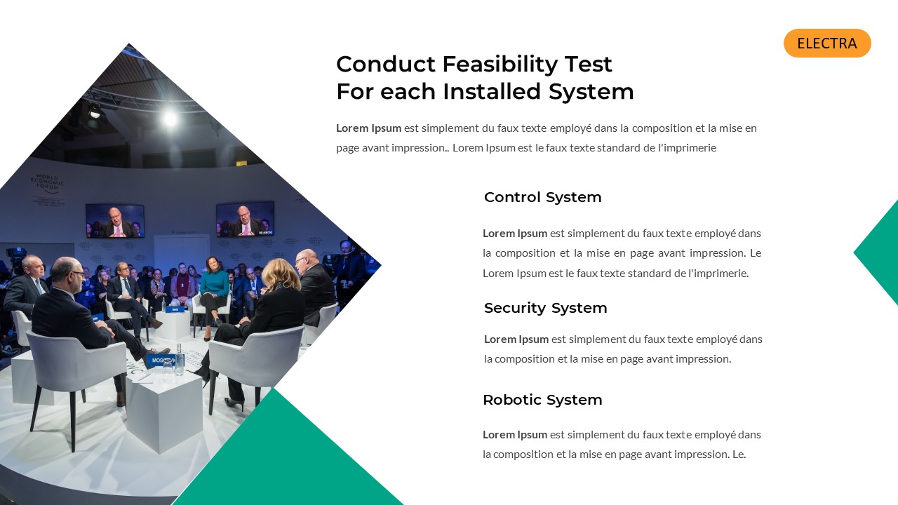 Electra – IT Solution & Technology PowerPoint Template, Presentation ...