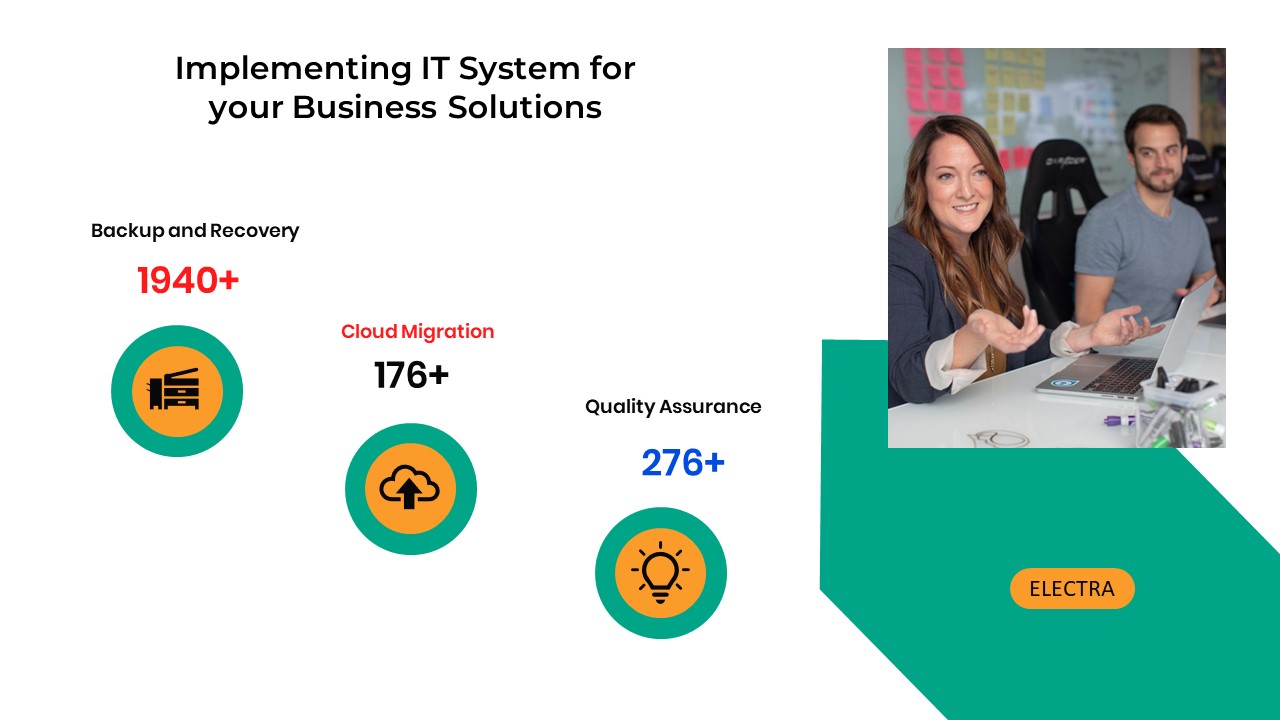 Electra – IT Solution & Technology PowerPoint Template, Presentation ...