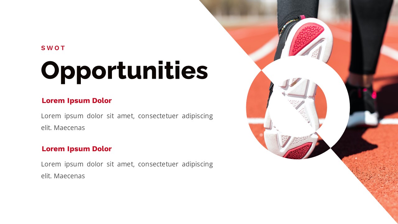 Playon - Running Sport Powerpoint Template, Presentation Templates