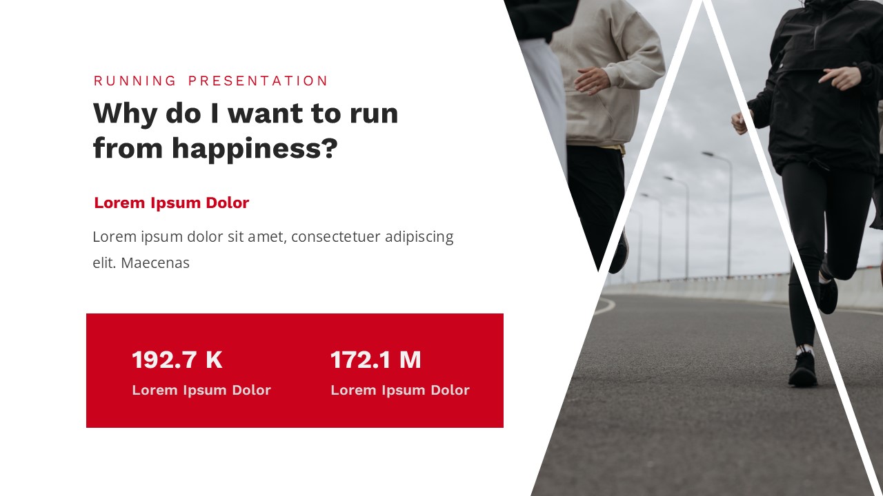 Playon - Running Sport Google Slides Template by Sanstive | GraphicRiver