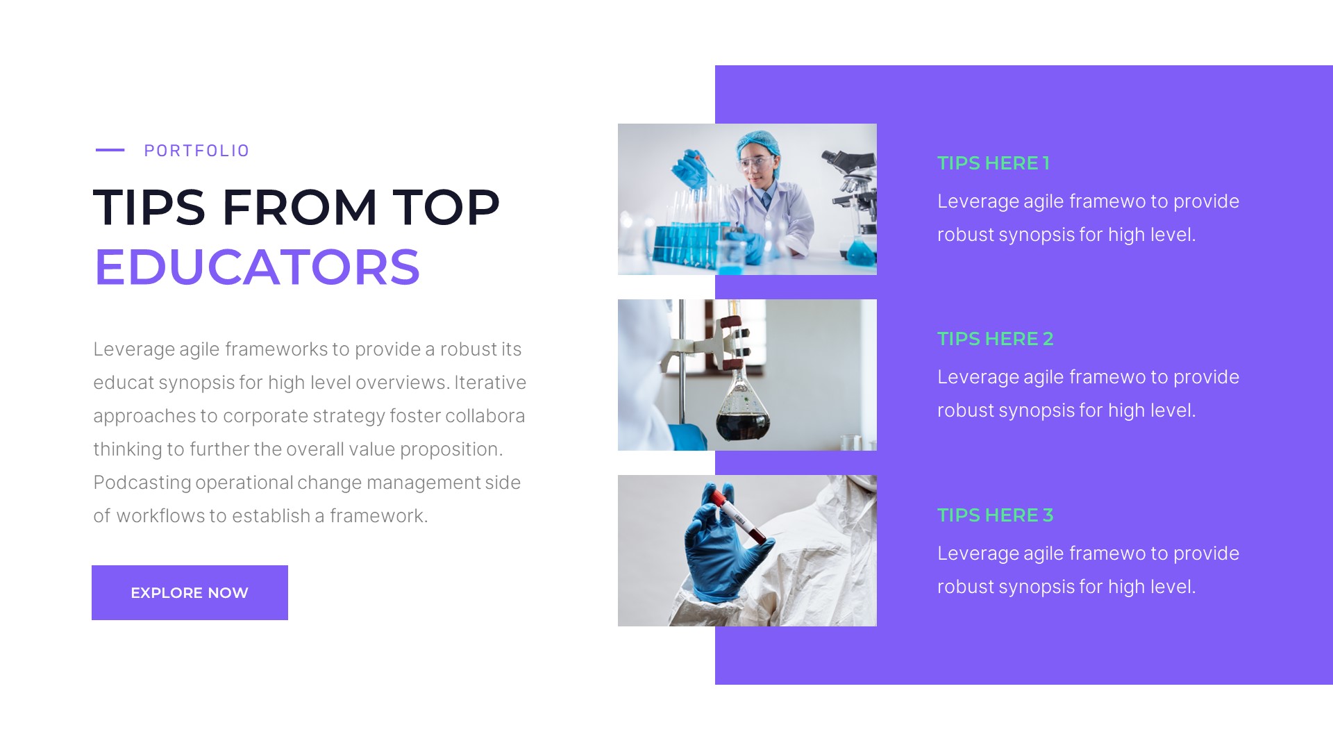 Nationlab - Chemistry Education Google Slides Template, Presentation ...