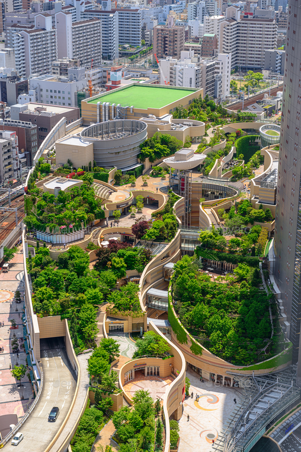Namba Parks, Osaka, Japan Stock Photo by SeanPavone | PhotoDune